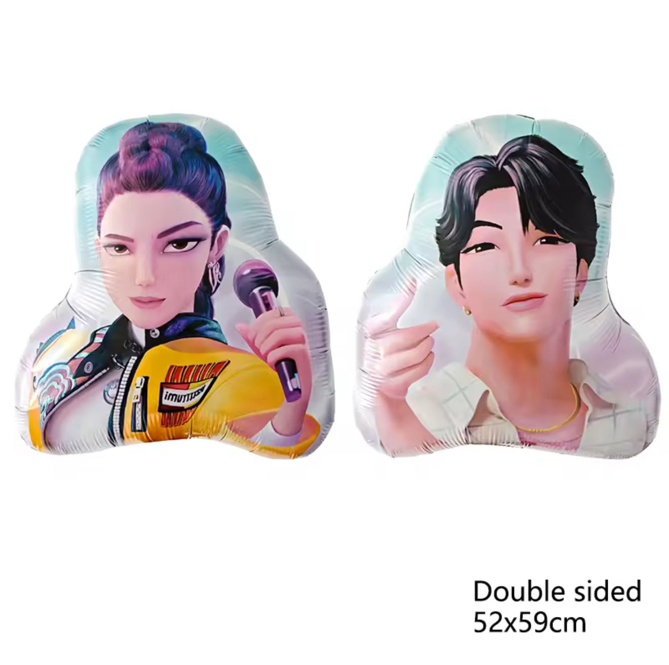 K-Pop Demon Hunters Character Foil Balloon (Double-sided) 59cm ...